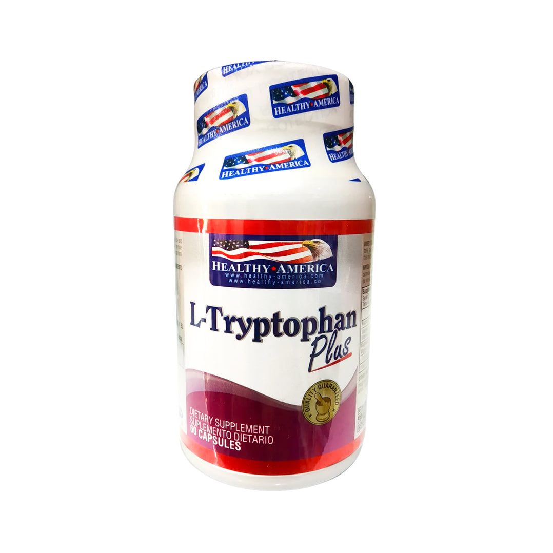 L-Tryptophan Plus 60 cápsulas Healthy America — Vindo