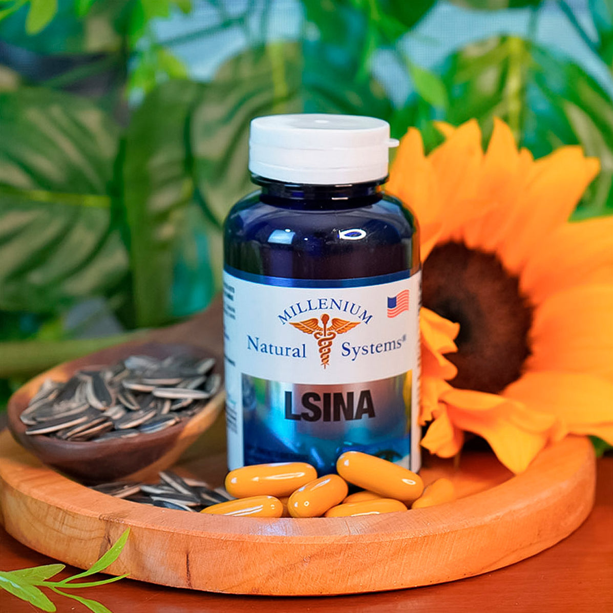 Lsina (lisina) 700 mg x 60 Softgels Natural Systems Millenium — Vindo
