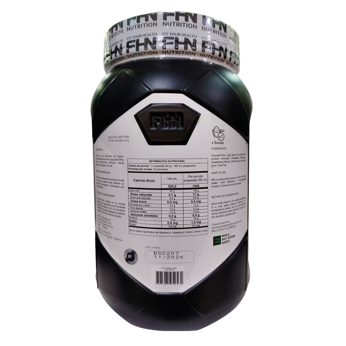 Bulk Gainer sabor Chai Cream 920gr FHN — Vindo