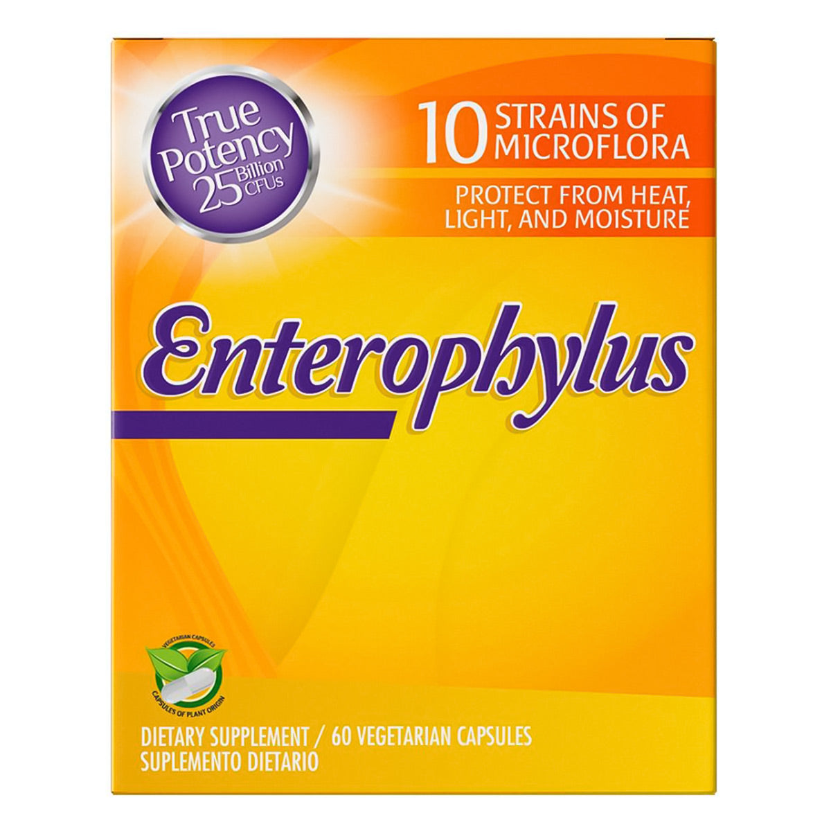 Enterophylus 60 Cápsulas Probióticos Healthy America — Vindo
