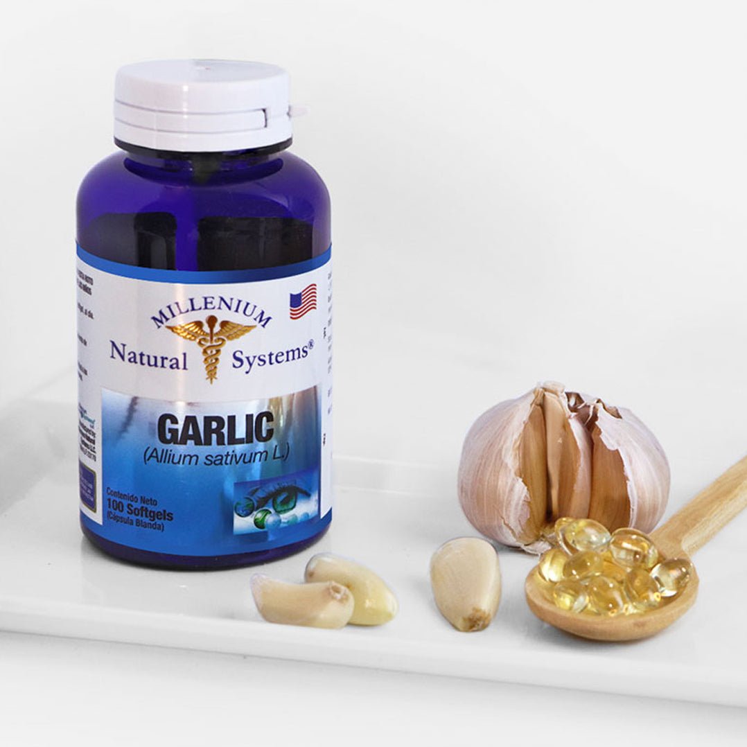 Garlic 1500 mg 100 Softgels Natural Systems Millenium — Vindo
