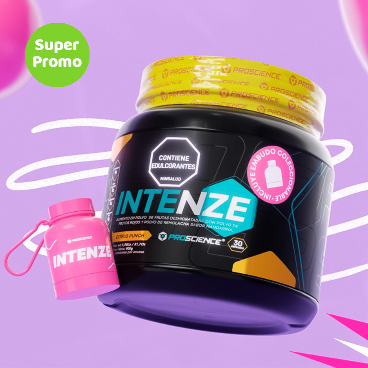 Productos Proscience proteínas aminoácidos preentrenos — Vindo