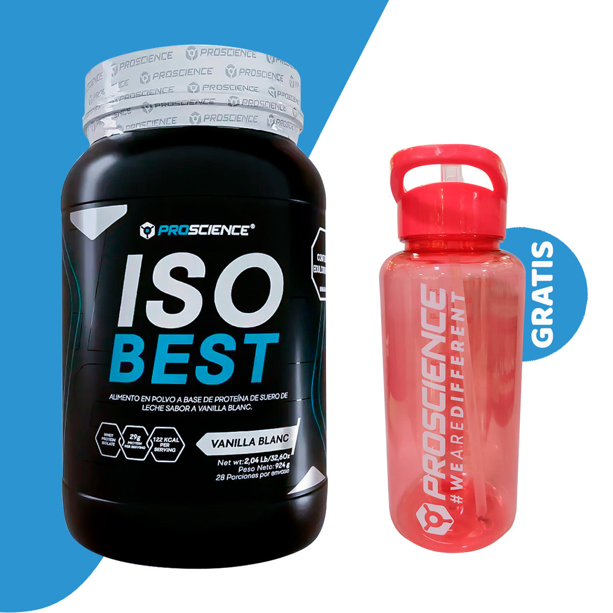 Gratis Shaker por compra de Iso Best Proteina 2 lb Proscience 💥 Super ...