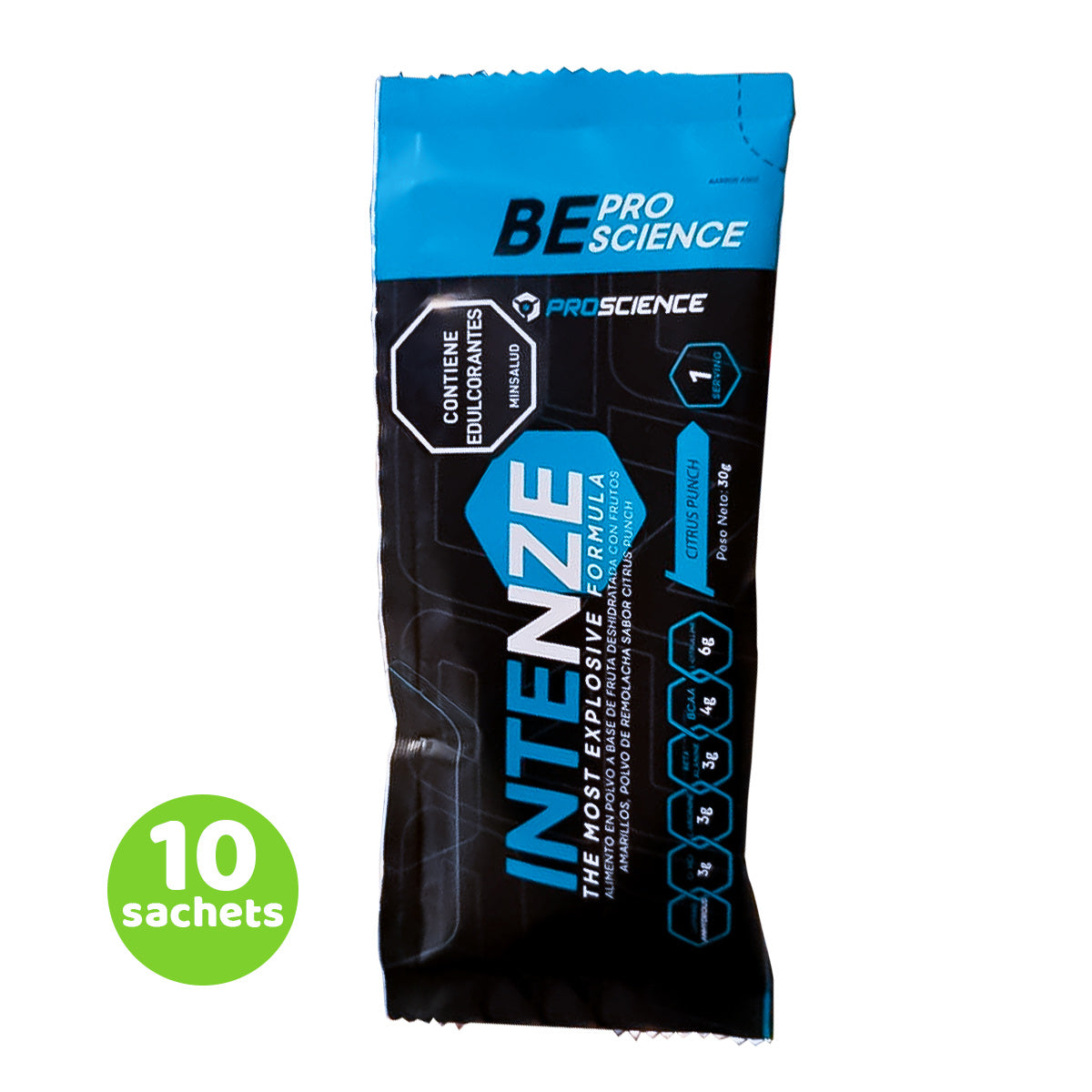 Intenze sachet Pre entreno 30gr x 10und Proscience — Vindo